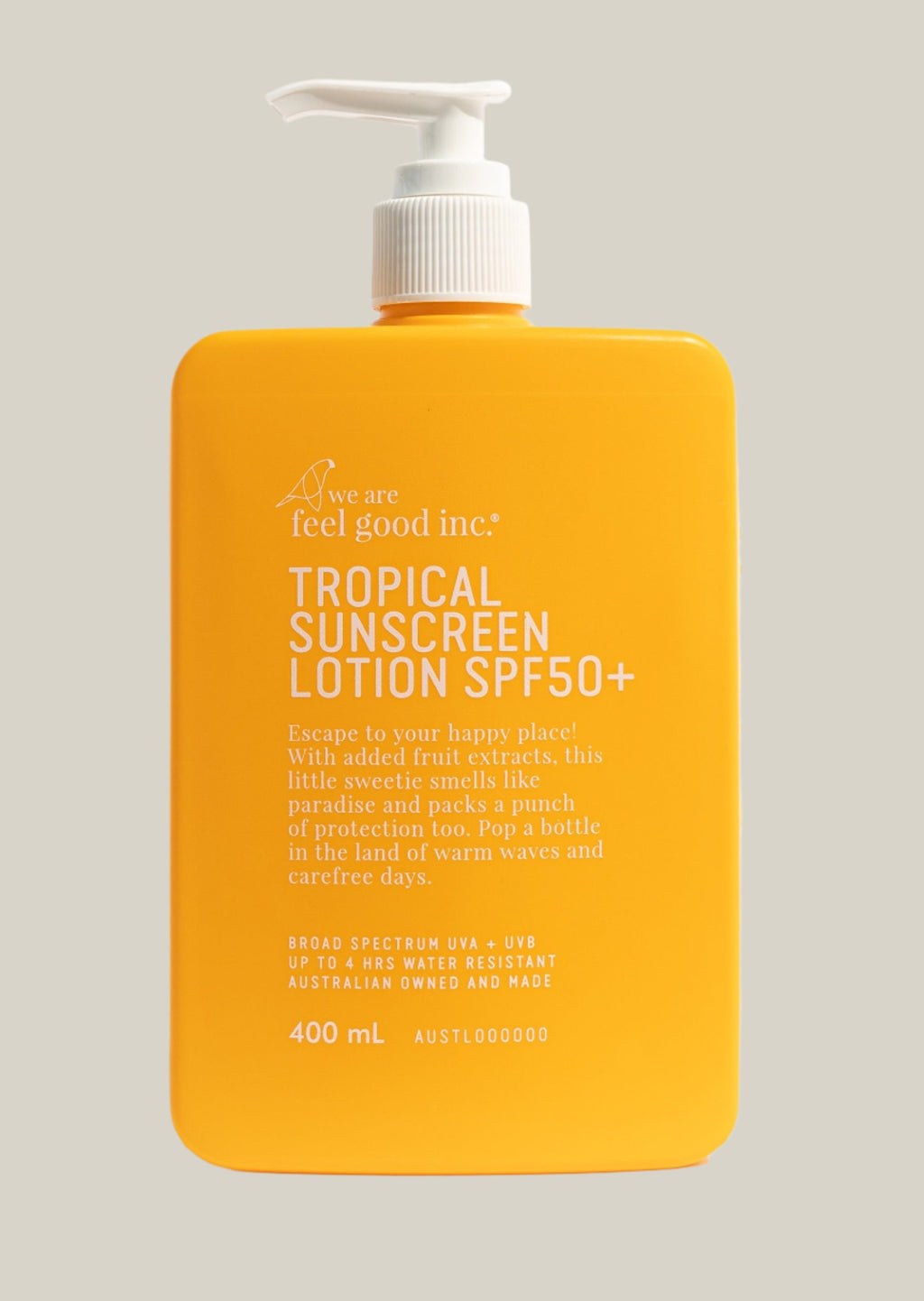 Tropical Sunscreen SPF+ 400ml – Lokamo